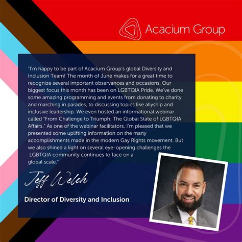 Acacium Group On Linkedin Pridemonth Lgbtqia Inclusion Diversity