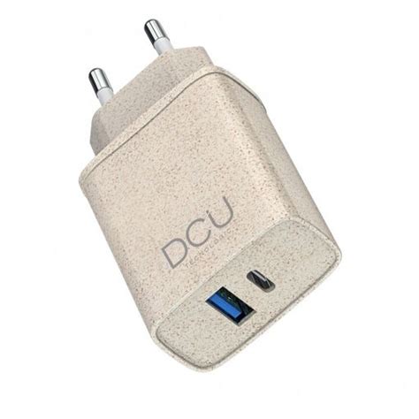 Dcu Tecnologic Cargador Eco Friendly Usb Qc 3 0 18w Usb C Power