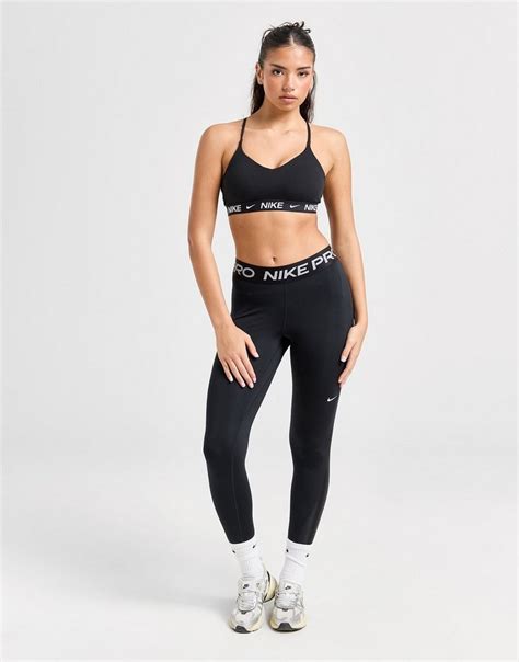 Black Nike Training Indy Sports Bra Jd Sports Uk