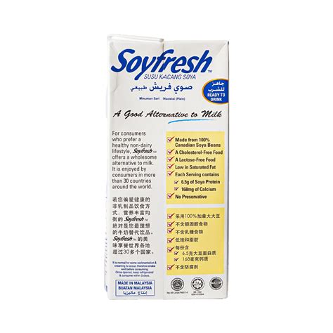 Soyfresh Soya Milk Natural 1l
