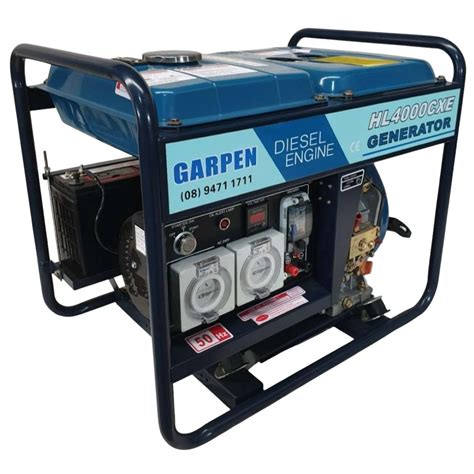 3kva Diesel Generator 240v Open Frame Single Phase Garpen