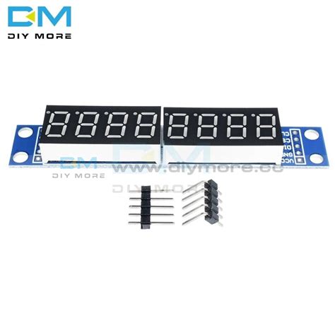 Max7219 7 Segment Led Dot Matrix 8 Digit Digital Tube Display Control Diymore