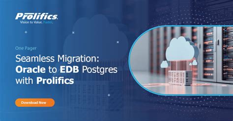 Migrate From Oracle To Edb Postgres Seamlessly Prolifics