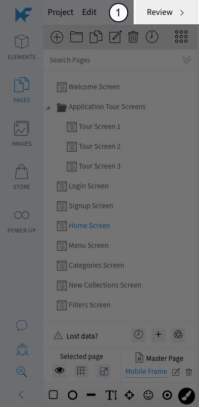 how to export my wireframe project mockflow help center
