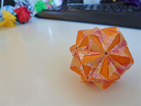 Artist Tomoko Fuse Instructions Floral Globe A Year Of Origami