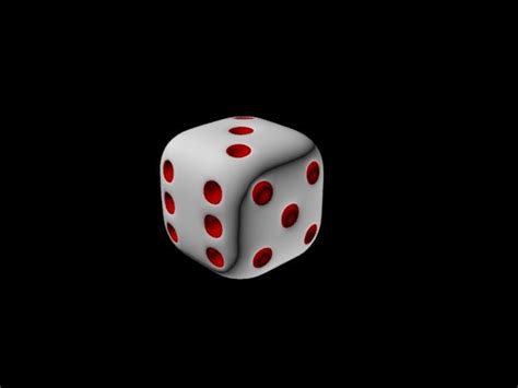 주사위 3d 모델 5 Max Free3d