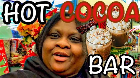 Vlog Hot Cocoa Bar Dollar Tree Youtube