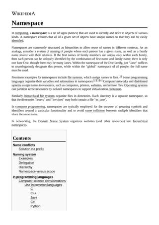 Namespace Pdf