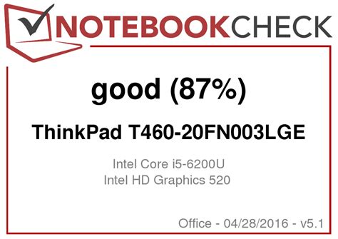 Lenovo Thinkpad T Core I Fhd Notebook Review Notebookcheck Net Reviews