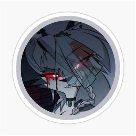 Helluva Boss Loona Sticker For Sale By Otaku Area Redbubble