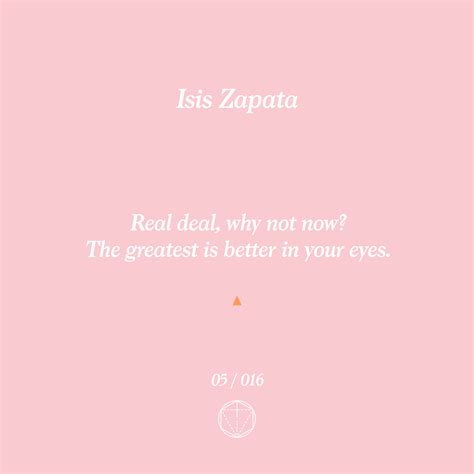 Isis Zapata