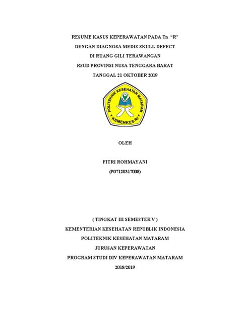 Lp Skull Defect Pdf