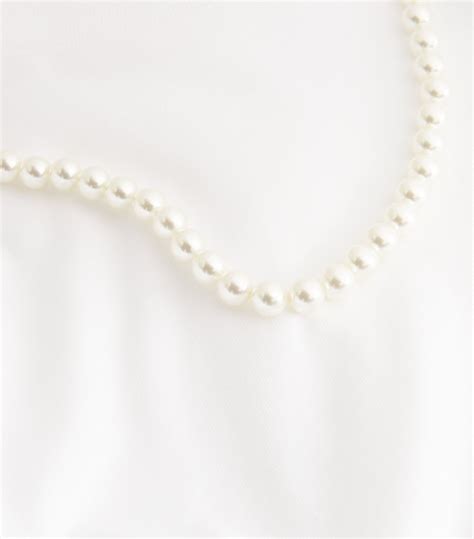 Womens Simone Rocha White Embellished Puff Sleeve T Shirt Harrods UK