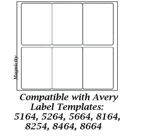 80 Labels Per Sheet Template Label Templates Avery Label Templates