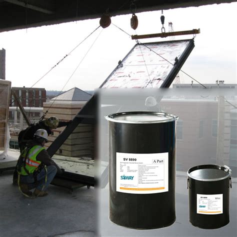 Excellent Bonding Performance High Mudulus None Sag Weathering Resistance Two Component Silicone