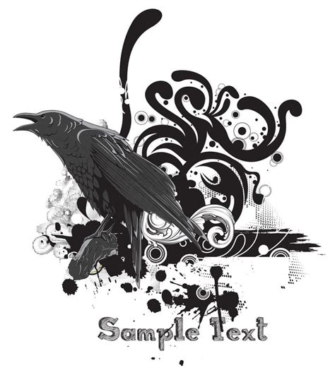 เวกเตอร์พื้นหลังลายดอกไม้ Grunge Eps Ai Uidownload