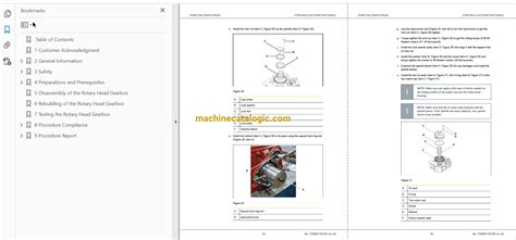 Epiroc Diamondback Db80 Component Removal And Installation Instructions