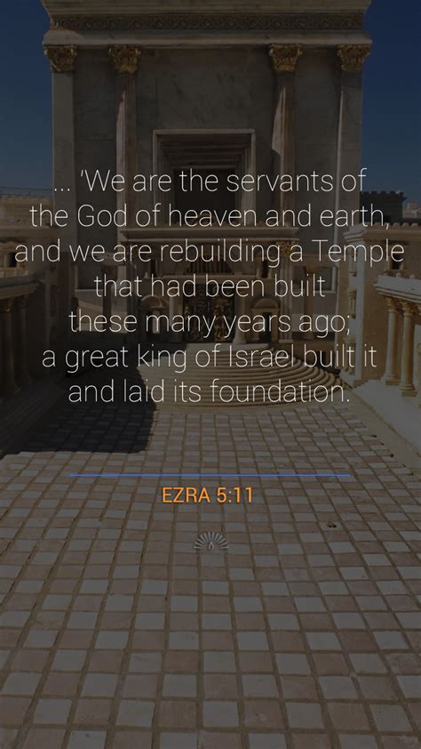 Ezra Chapter 5 Daily Holy Bible Reading