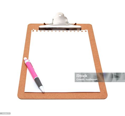 흰색 배경에 격리 된 빈 메모장 클립 보드 0명에 대한 스톡 사진 및 기타 이미지 0명 개념 계획 Istock