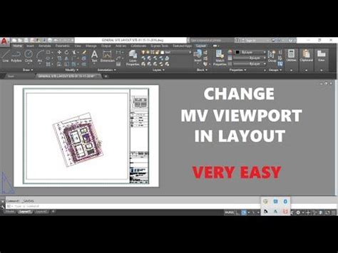 How To Rotate Mv Viewport In Layout Easy Method YouTube Layout Method Easy