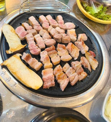 아주대 삼겹살 맛집 현지인 추천 참나무숯불구이한판 Feat내돈내산 네이버 블로그