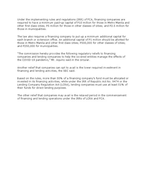 Under The Implementing Rules And Regulations Pdf