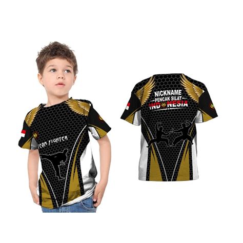 Jual Baju Pencak Silat Ipsi Bisa Custom Nama Freenikname Baju Jersey Pencak Silat Juara