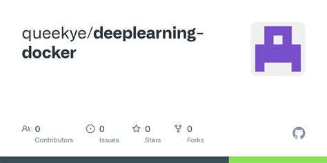 Github Queekyedeeplearning Docker