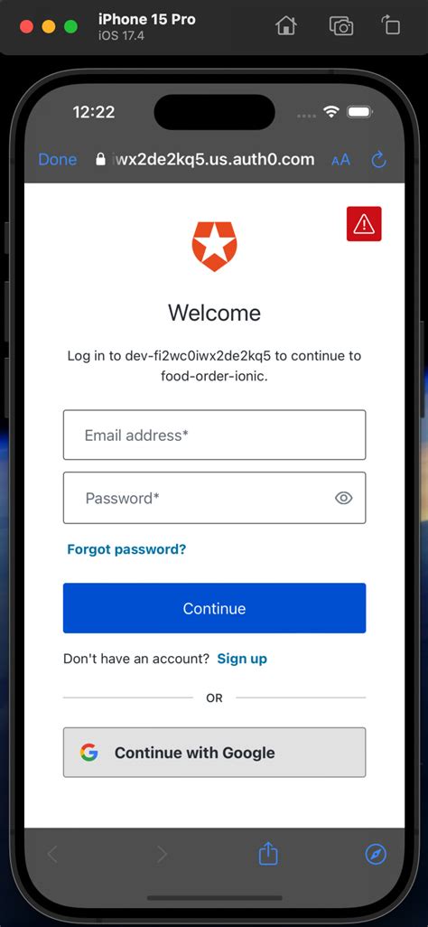 Auth0 With Ionic And React Auth0 Community