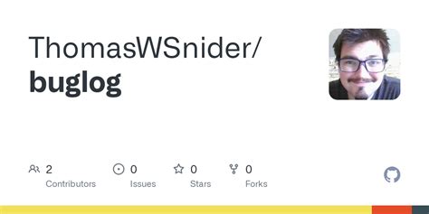 Github Thomaswsniderbuglog