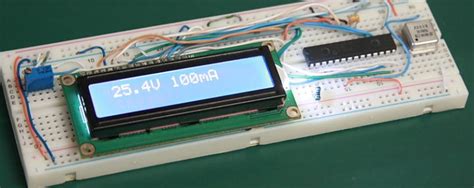 Dual Voltmeter Amperemeter Lcd Microcontroller Based Projects