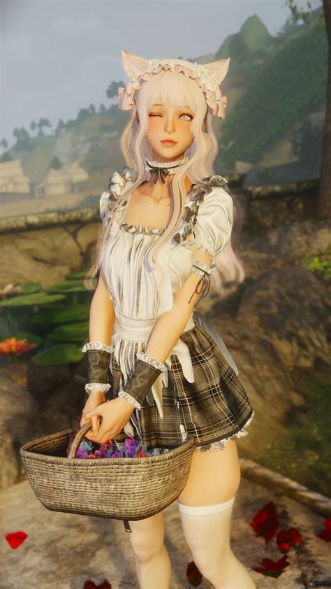 Cheekie Ube Face Preset At Skyrim Special Edition Nexus Mods And