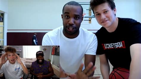 Me And Jesser React To Our First Basketball 1v1 Youtube