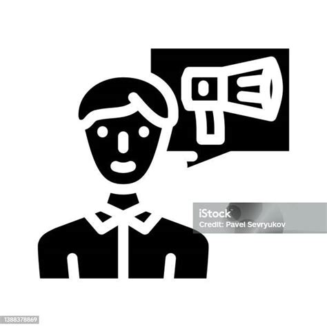 마케팅 디렉터 글리프 아이콘 벡터 일러스트레이션 감독에 대한 스톡 벡터 아트 및 기타 이미지 감독 개인 장식품 검색 엔진