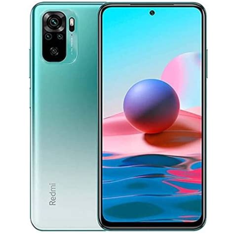Smartphone Xiaomi Redmi Note 10 Aqua Green 128gb 6gb Ram Tela De 6