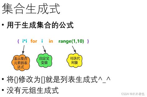 马士兵python学习笔记p7574集合生成式 Csdn博客