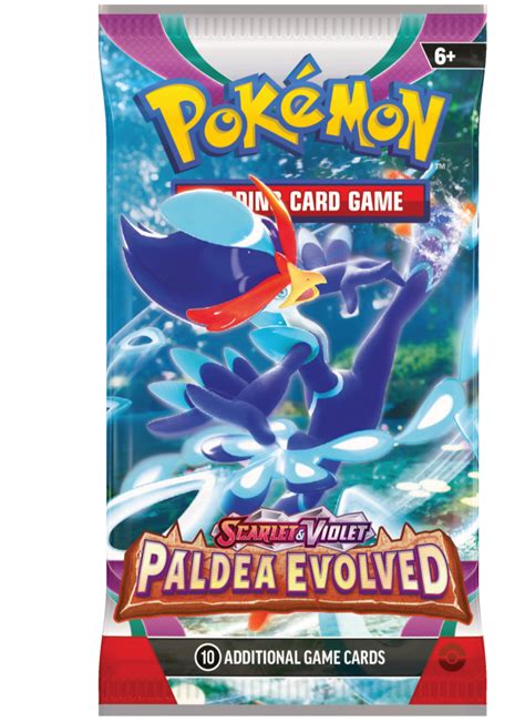 Pokémon TCG SV02 Scarlet and Violet Paldea Evolved Booster Karetní