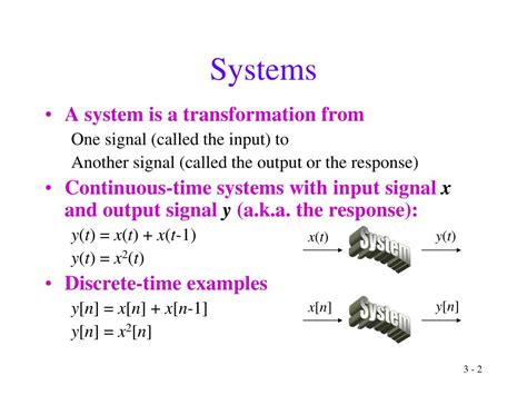 Ppt Continuous Time Systems Powerpoint Presentation Free Download