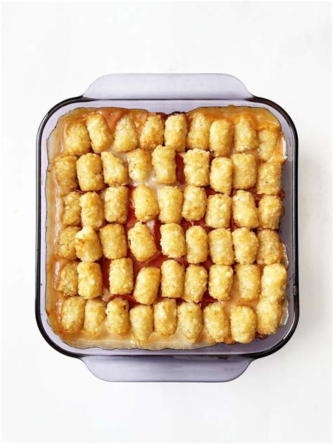 Tater Tot Pizza Casserole — The Skinny Fork