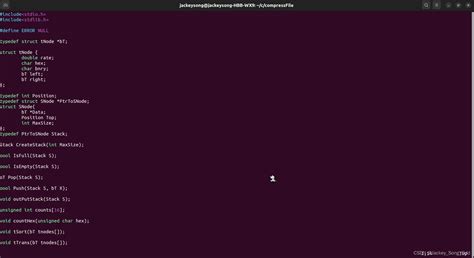 ubuntu vim 以十六进制的形式显示文件内容 ubuntu 16进制编辑 csdn博客