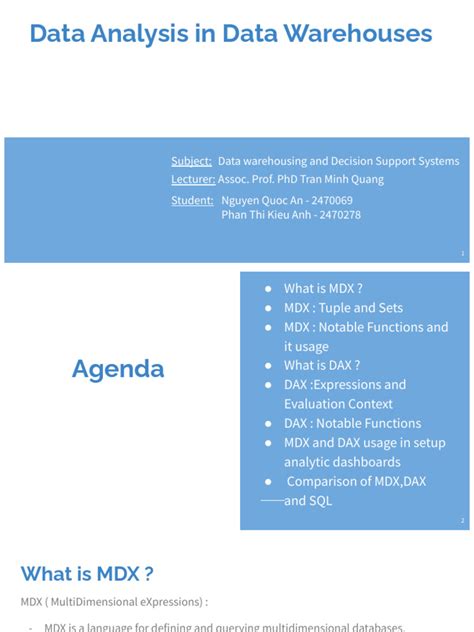 Dw And Dss G3 1 Pdf Data Management Databases