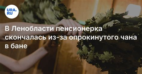В Коммунаре Ленобласти пенсионерка уронила на себя чан с кипятком в бане женщина скончалась