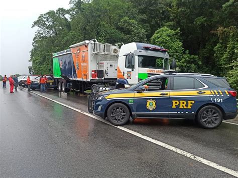 Morretes Br 277 Ficará Liberada Parcialmente Para Tráfego De Veículos