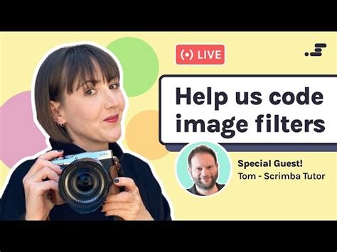 Free Video Coding Image Filters With Javascript Css And Html From Scrimba Class Central