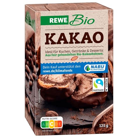 Rewe Bio Kakao 125g Bei Rewe Online Bestellen Rewede