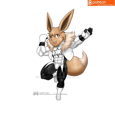 Sd Eevee Hero Patreon M By St Alpha On Deviantart