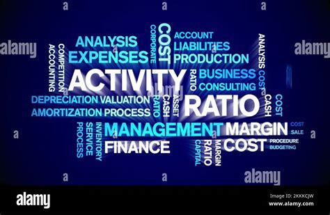 4k Activity Ratio Animated Tag Word Cloud Text Design Animation