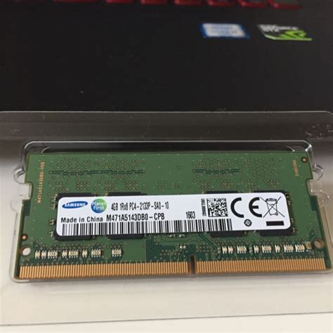 Samsung 4gb Laptop Ddr4 Ram Computers And Tech Parts And Accessories Computer Parts On Carousell