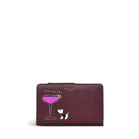 Cherry Medium Bifold Purse Radley Bartender Radley