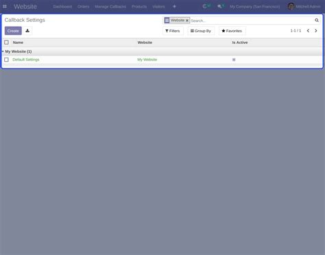 Odoo Website Request For Callback Webkul